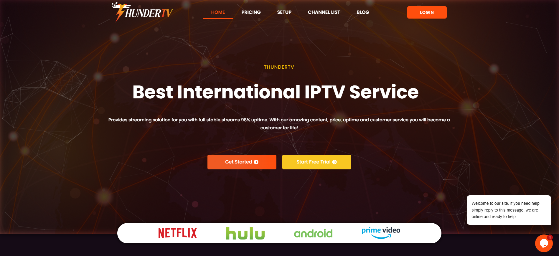 ThunderTV IPTV – Best IPTV Service for Movies, Sports & 4K TV